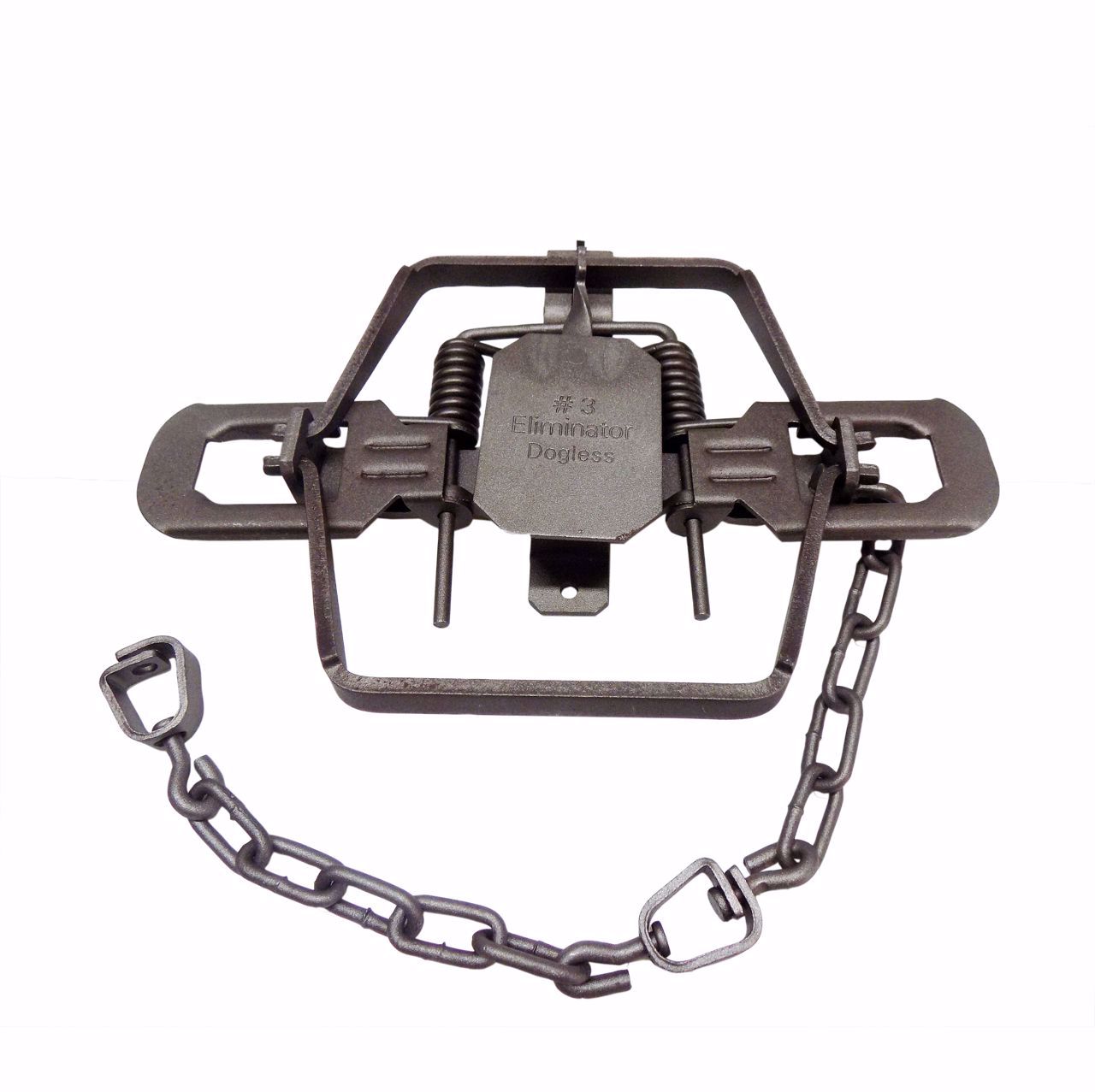 Wolf Creek Products. TRAP #3 DOGLESS OFFSET JAW